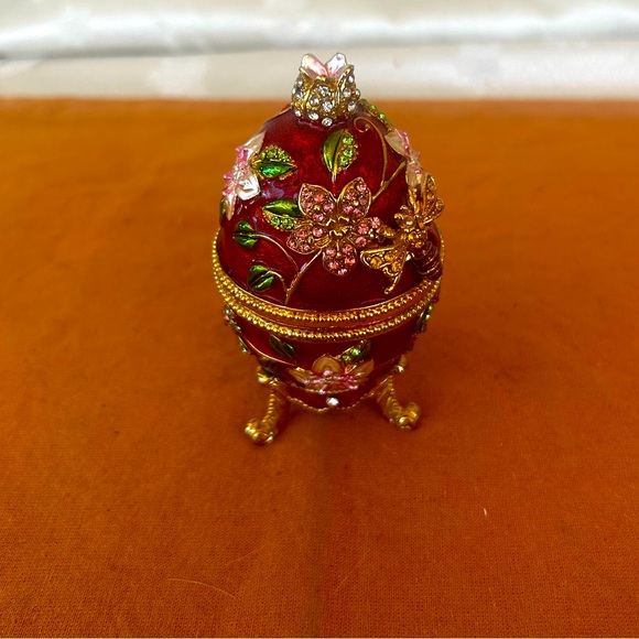 Swarovski | Storage & Organization | Vintage Royal Rubypomegranate Egg ...